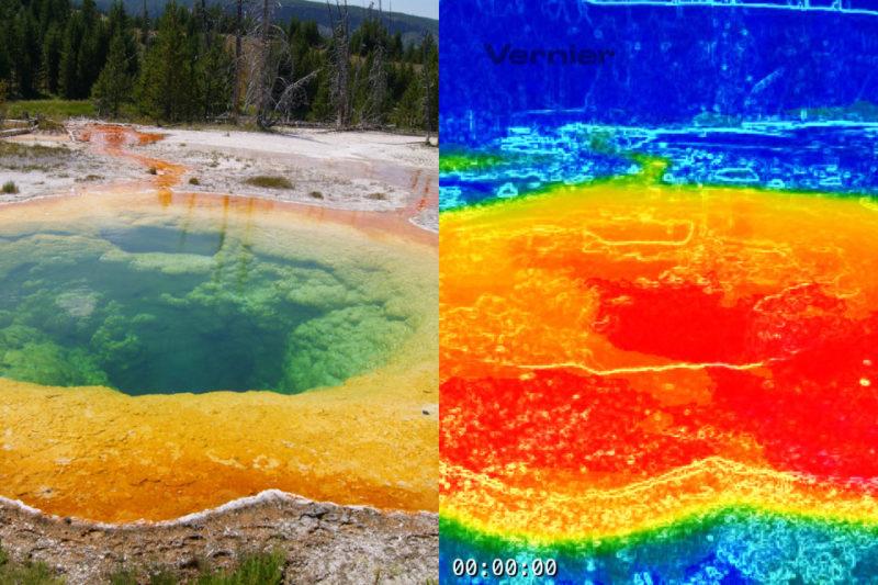 Thermal Imaging of Yellowstone’s Hydrothermal Features
