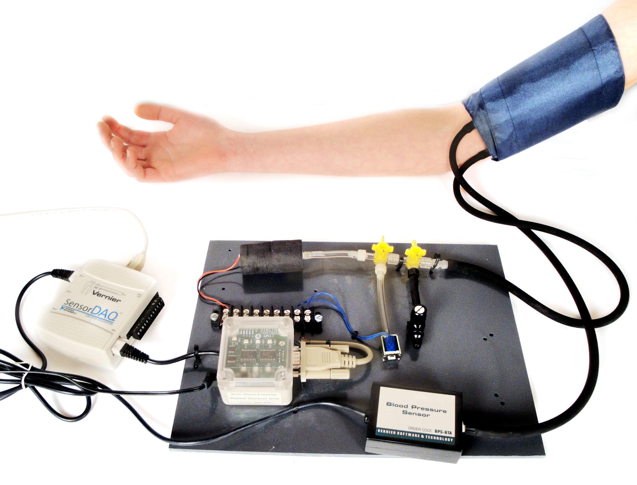 Blood Pressure > Experiment 9 from Engineering Projects with NI LabVIEW ...