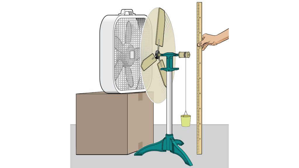 Energy Transformation > Experiment 1 from Wind Energy Explorations