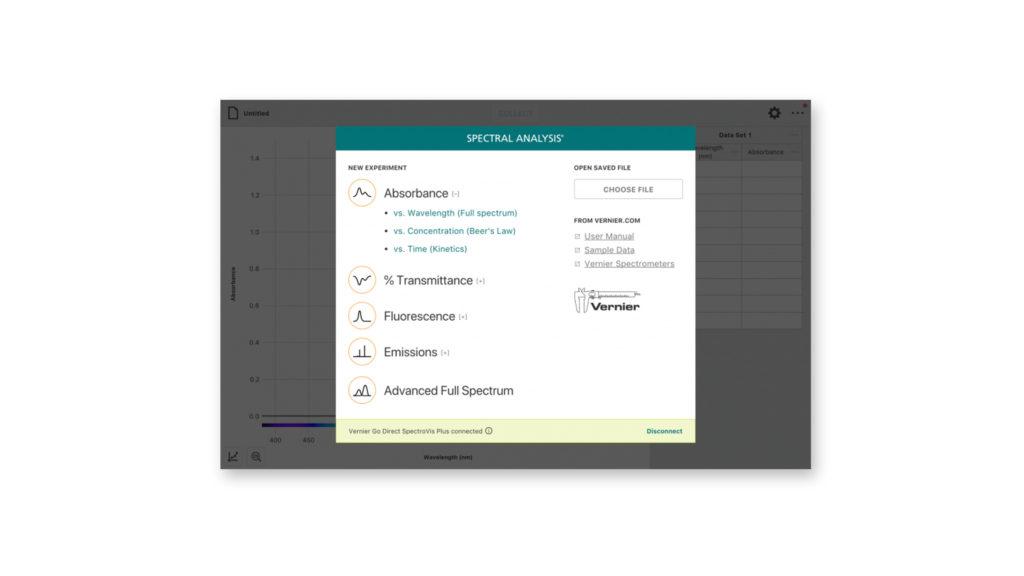 Vernier Spectral Analysis® - Vernier