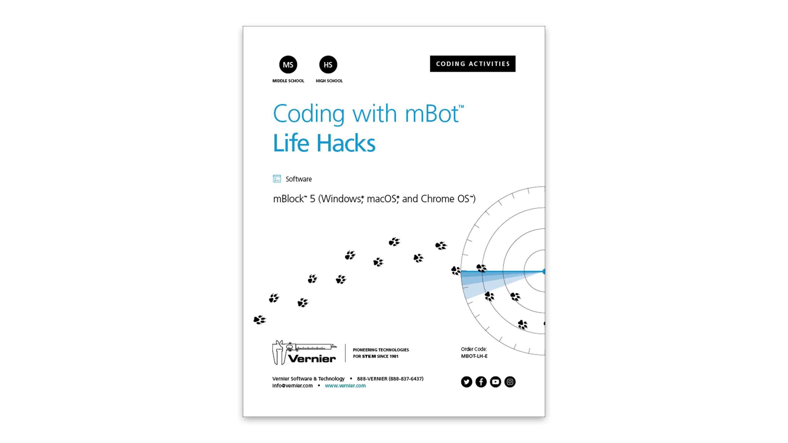 Coding with mBot: Life Hacks - Vernier