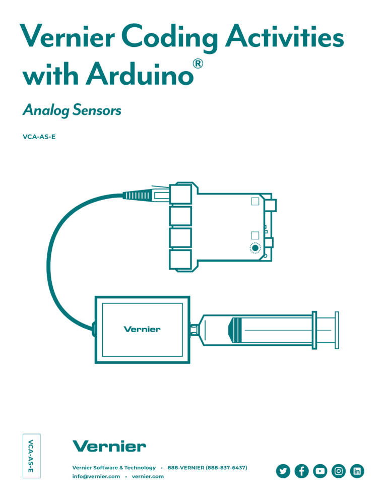 Vernier Coding with Arduino®—Analog Sensor Package - Vernier