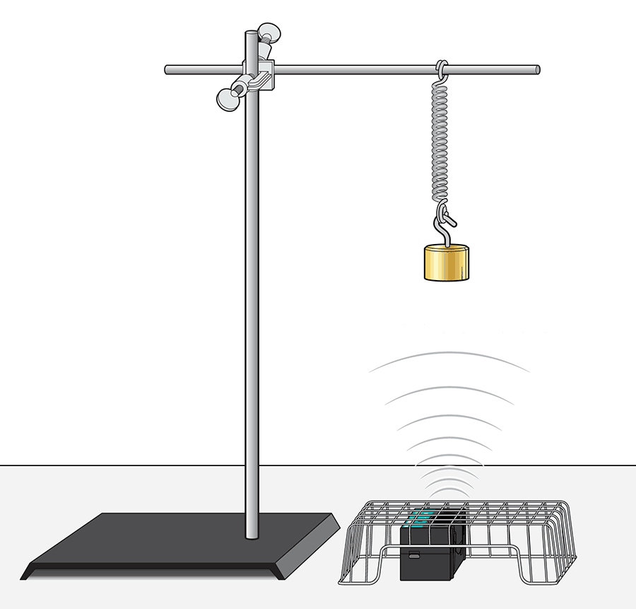 The students should understand the time period of a mass–spring system ...